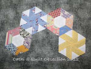 Hexagon Pinwheels and More | Quilt Obsession