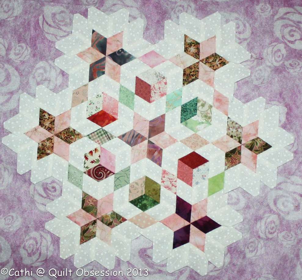 Tumbling Stars Progress | Quilt Obsession