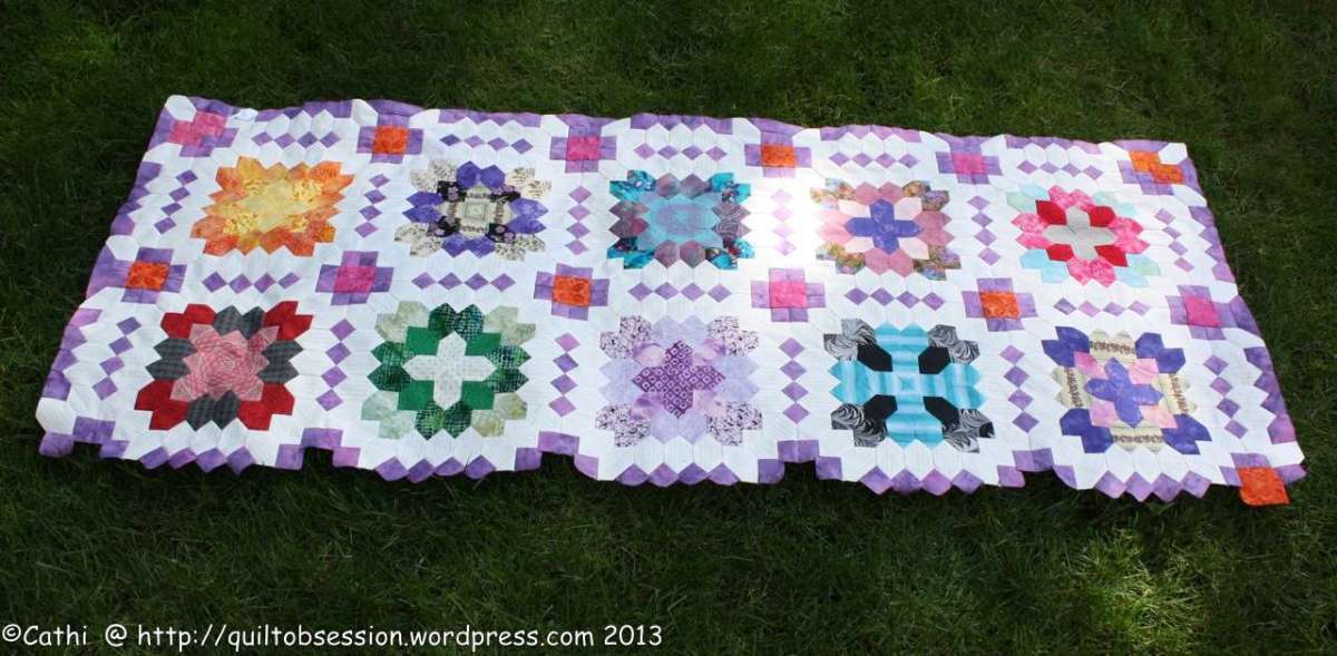 Patchwork of the Crosses Progress | Quilt Obsession