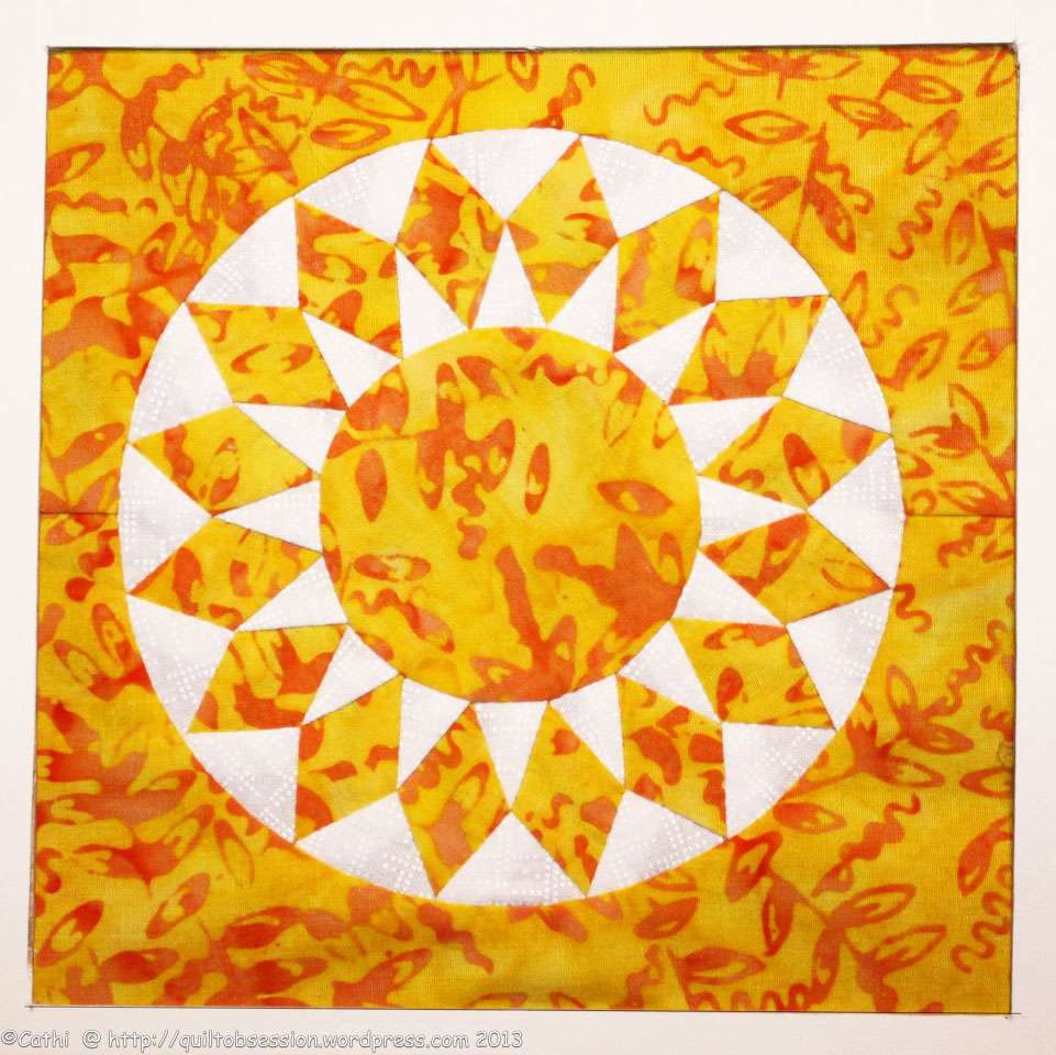 Sunny Block | Quilt Obsession
