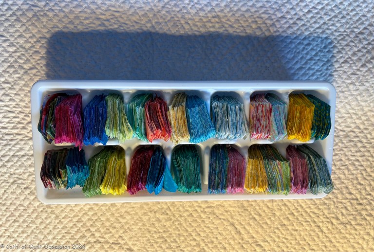 Quilt Obsession | fabric, needle, thread & thimble